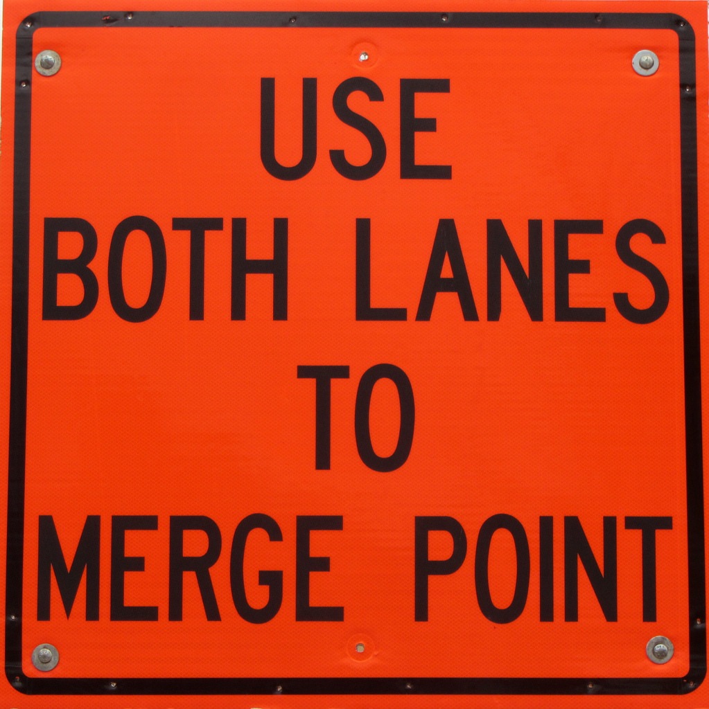 At US-101 and the WA-8 Underpass, It’s Called a “Zipper Merge,” and We ...